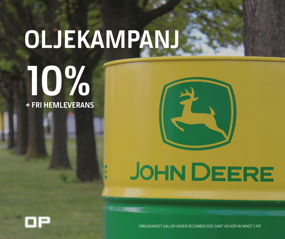 NYHET! OP Maskiner tar klivet in i Green Deer-familjen!